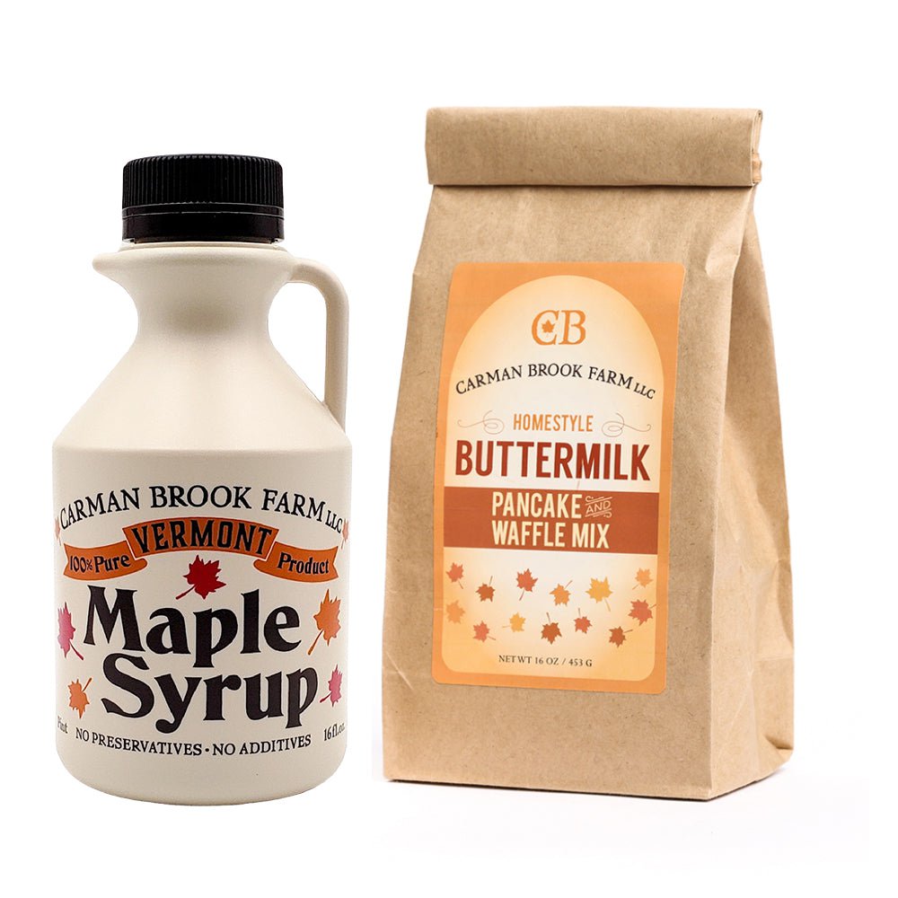 Pint of Maple Syrup & Pancake Mix – Carman Brook Farm, LLC